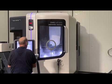 DMG Mori DMU 40 eVo new 2015 iTNC640 5 Axis 5Aschen 5150 MACH4METAL