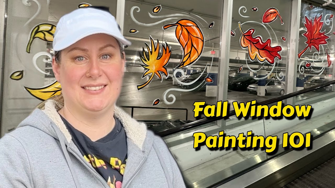 Fall Window Painting - 101
