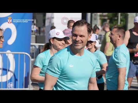 Подршка и снага Министарства Финансија на Београдском маратону