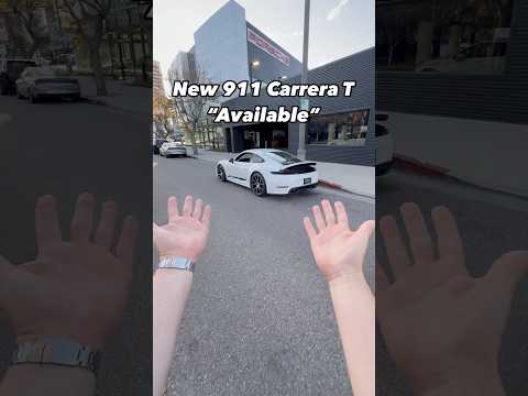 New 992.2 Carrera T with 6 speed manual is available! #porsche911 #savethemanuals #porsche992