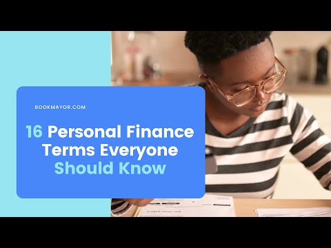 16 Personal Finance Terms Everyone Should Know