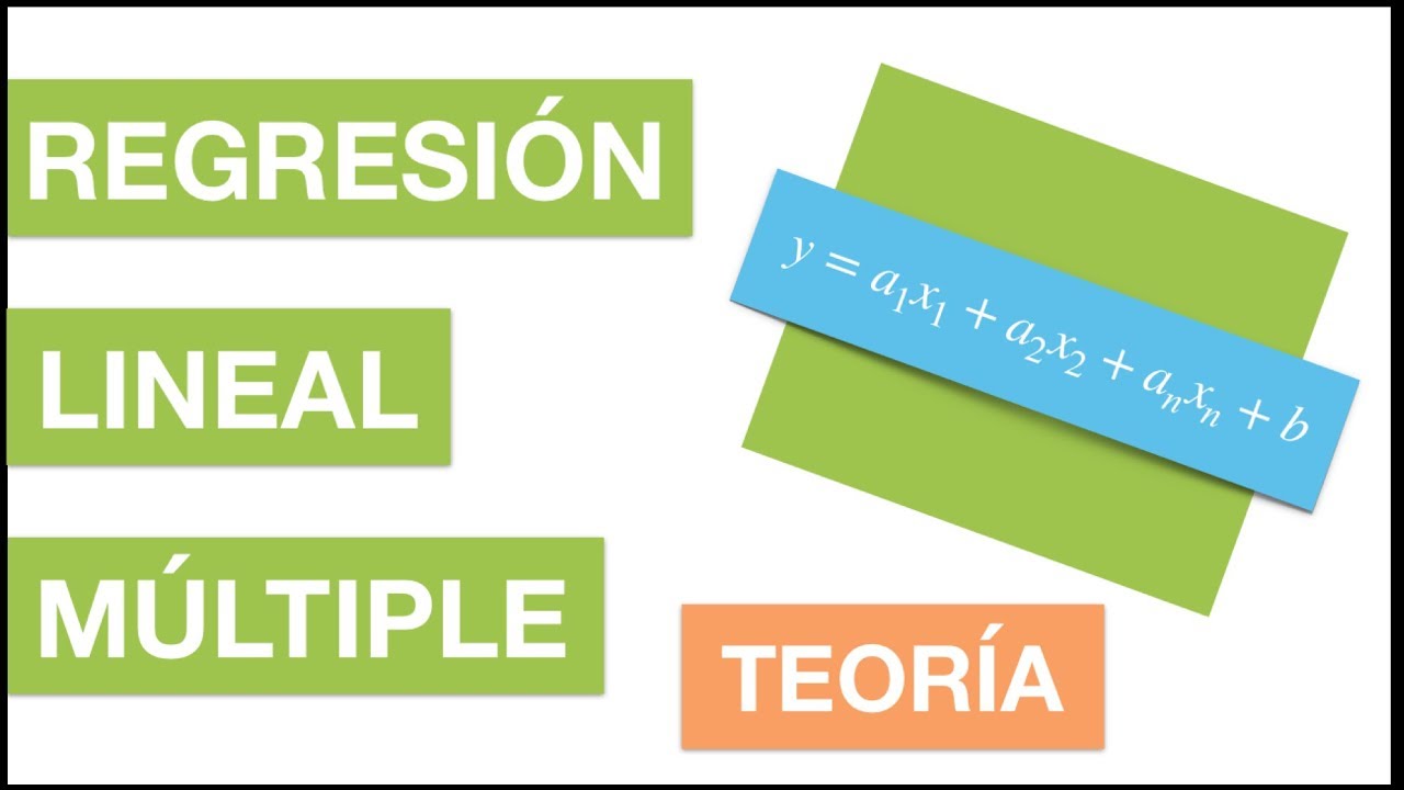 REGRESIÓN LINEAL MÚLTIPLE - TEORÍA | #16 Curso Machine Learning con Python