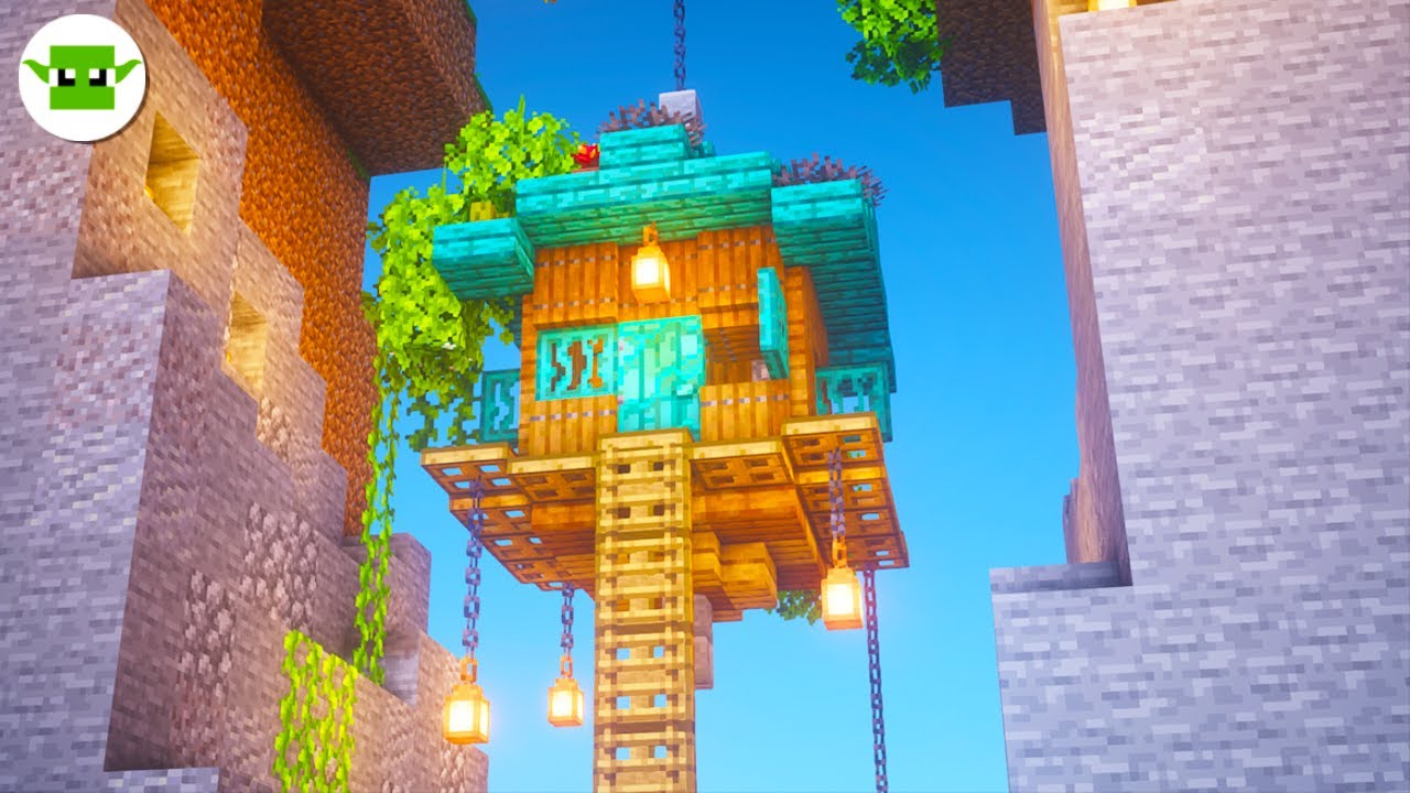 Minecraft | How to Build a Ravine House - Minecraft Builders