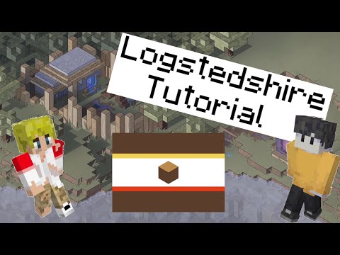 Logstedshire build tutorial DreamSMP (Minecraft)
