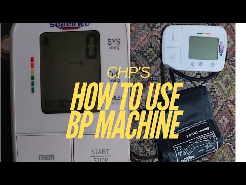 "Proper Blood Pressure Machine Use for CHPs: Step-by-Step Guide".
