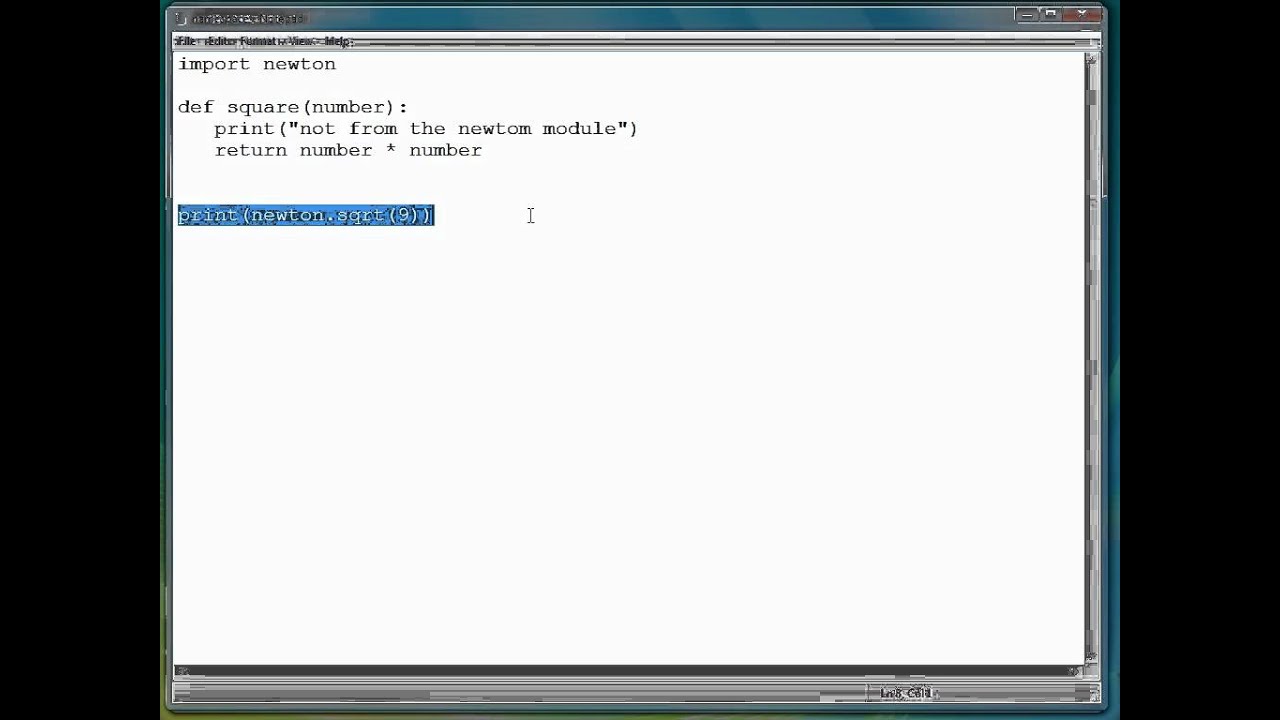 Python Programming Tutorial | Module Namespaces