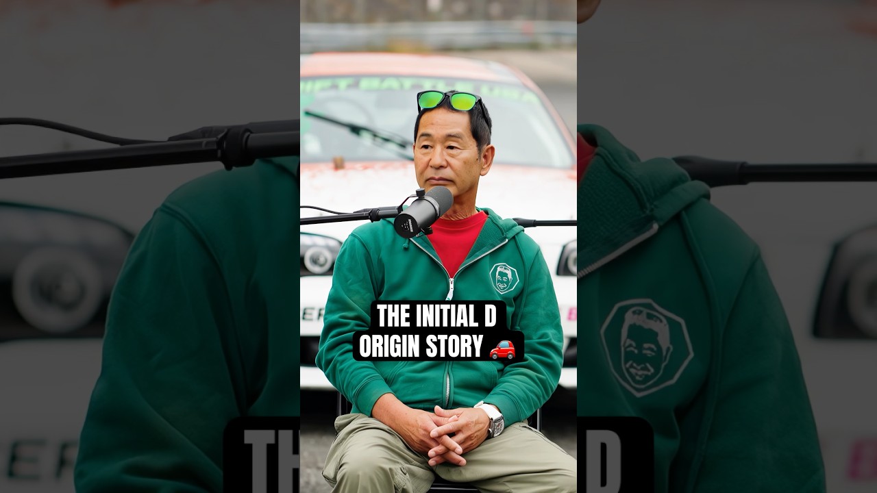 The Inspiration Behind Initial D 😳 #shorts