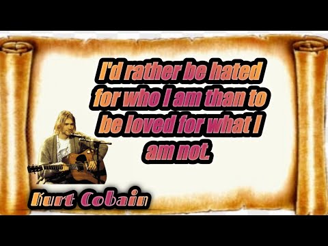 Kurt Cobain's 25 Words of Wisdom About Life, Full of Meaning and Touches the Heart