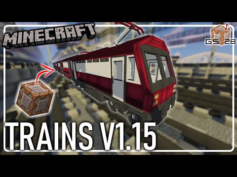 Trains - Metro/Subway - Trams/Streetcars Minecraft Data Pack