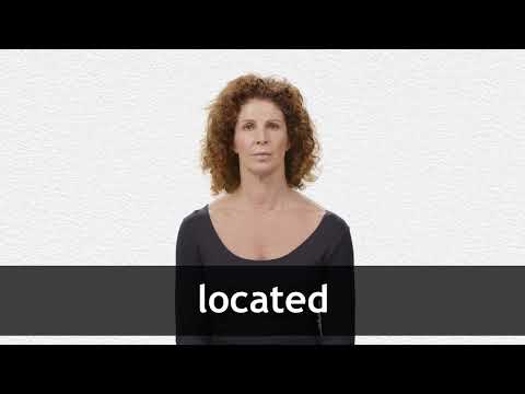 LOCATED definition and meaning | Collins English Dictionary