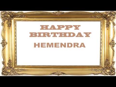 Hemendra Birthday Postcards & Postales - Happy Birthday