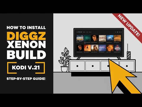 New Diggz Xenon KODI Build | The Best Working Build 2025