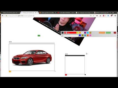 crowds.sytes.net - add elements html text,image,video embeds,svg