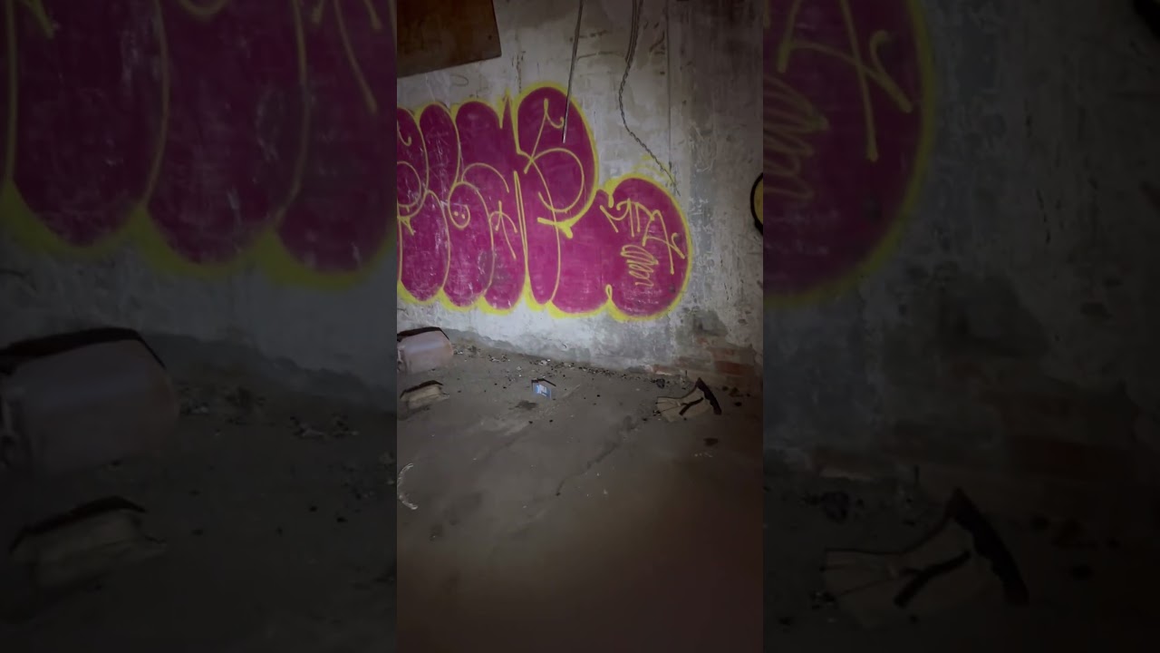 Abandoned building covered in graffiti in Hollywood #kendricklamar #hiphop #graffiti #foryourpage