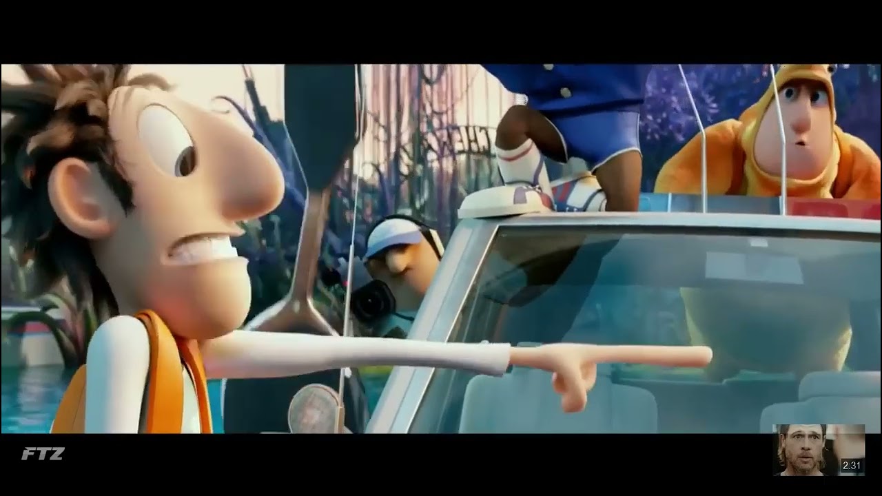 Ah! there's a leak in the boat! Cloudy And The Chance Of Meatballs 2