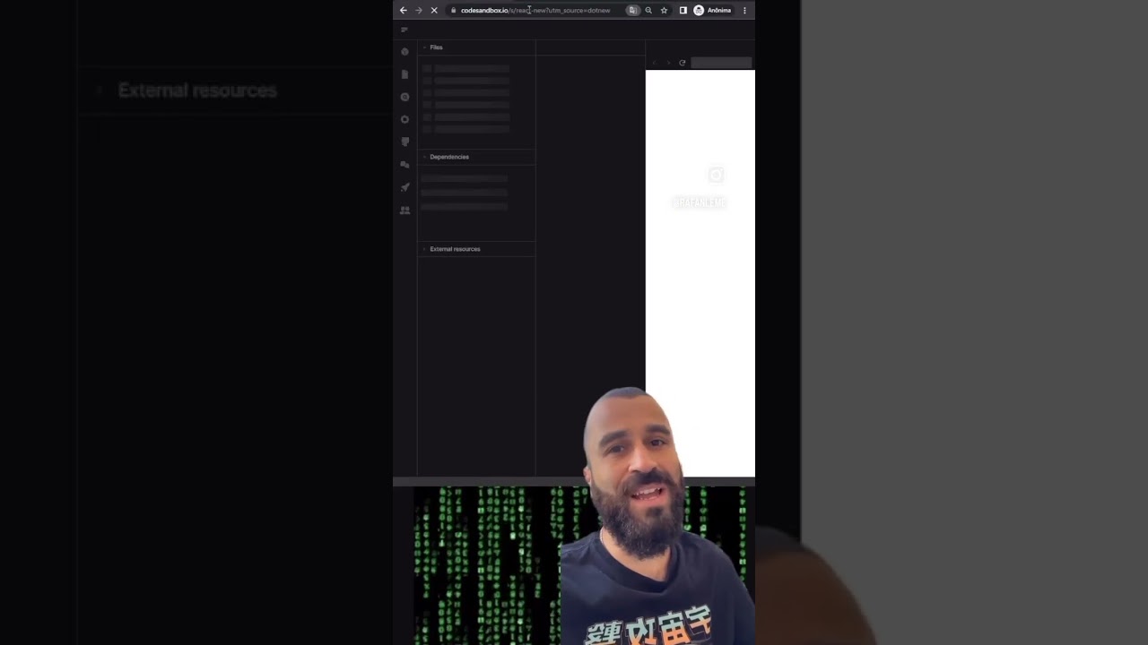 TRUQUE do CodeSandBox! Incrível 🤩 🤯
