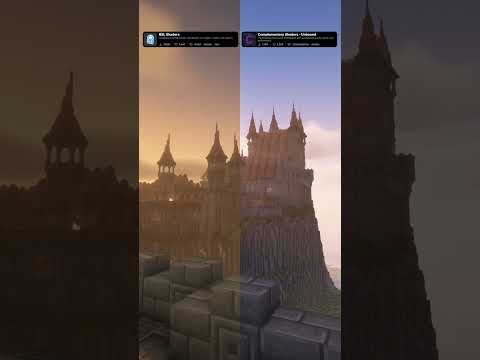 Which shaders BSL Shaders or Complementary Shaders Unbound? #minecraft #shaders #shorts #gaming #mc