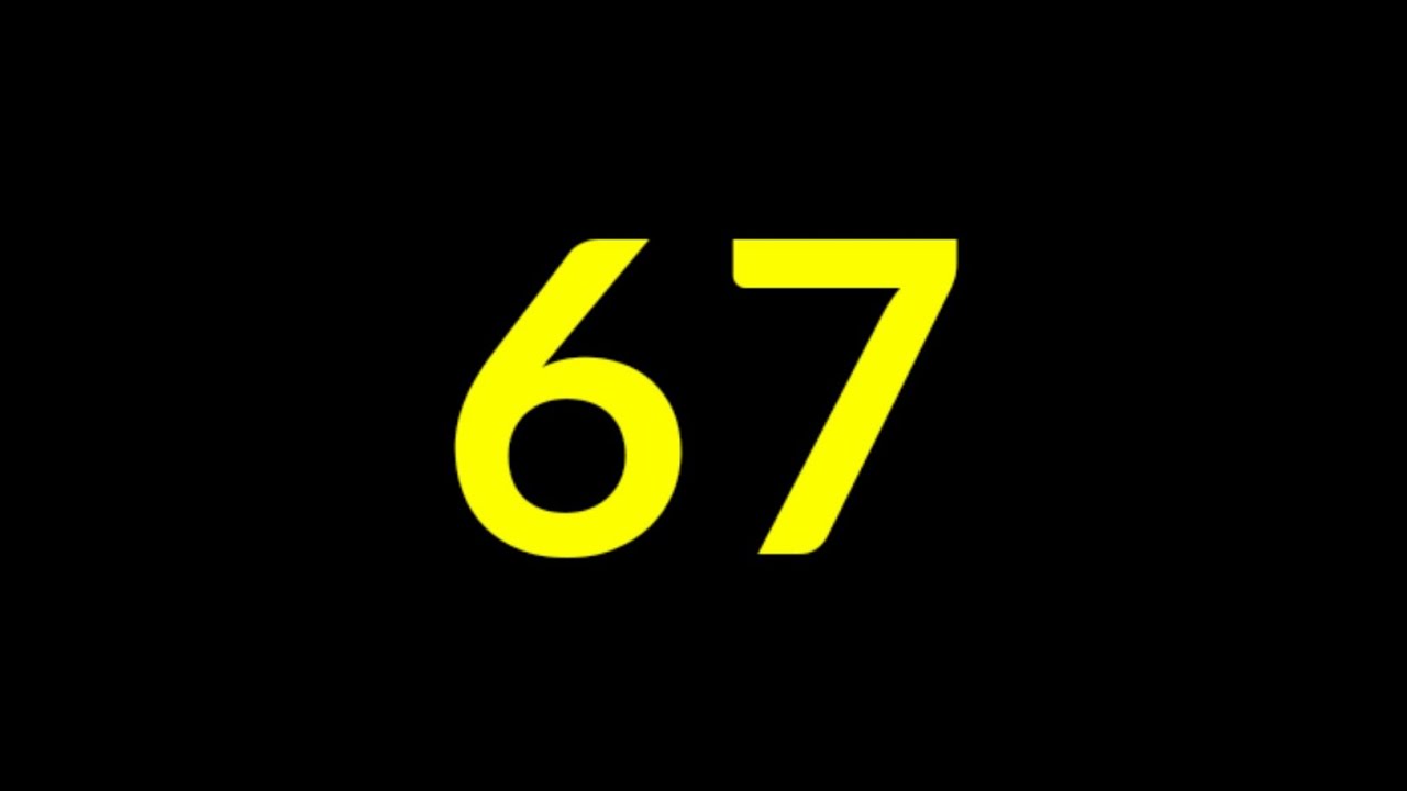 67 Seconds Countdown Timer With Sound Effect