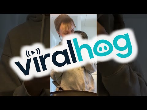 Cat Keeps Owner Company || ViralHog