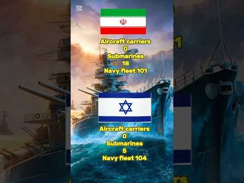 Israel VS Iran in a war #militarycomparison #military #geopolitics #iranvsisrael #country #fight