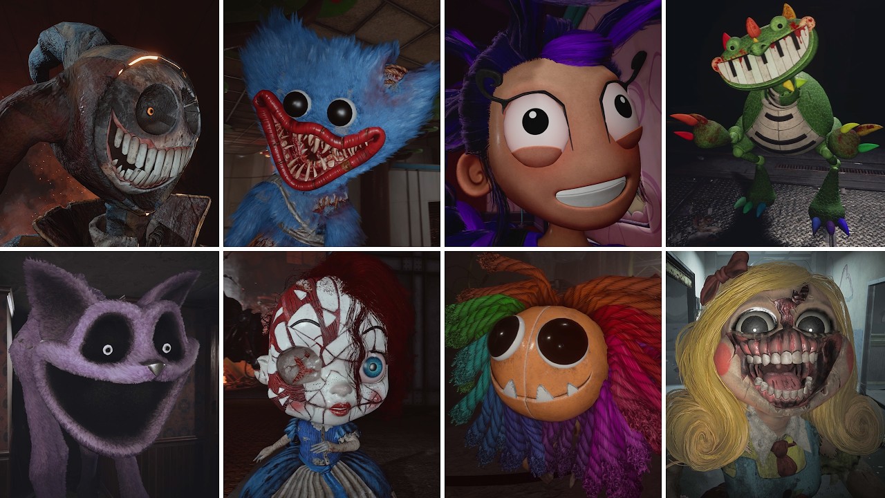 Analyzing EVERY Poppy Playtime Character Model Up Close