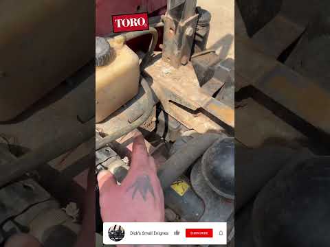 TORO WORKMAN NO START! | BIZARRE FIX! 🔧 | #toro #mechanic #engine #shorts
