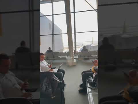 Warsaw Chopin Airport (WAW) inside at the gates - Poland
