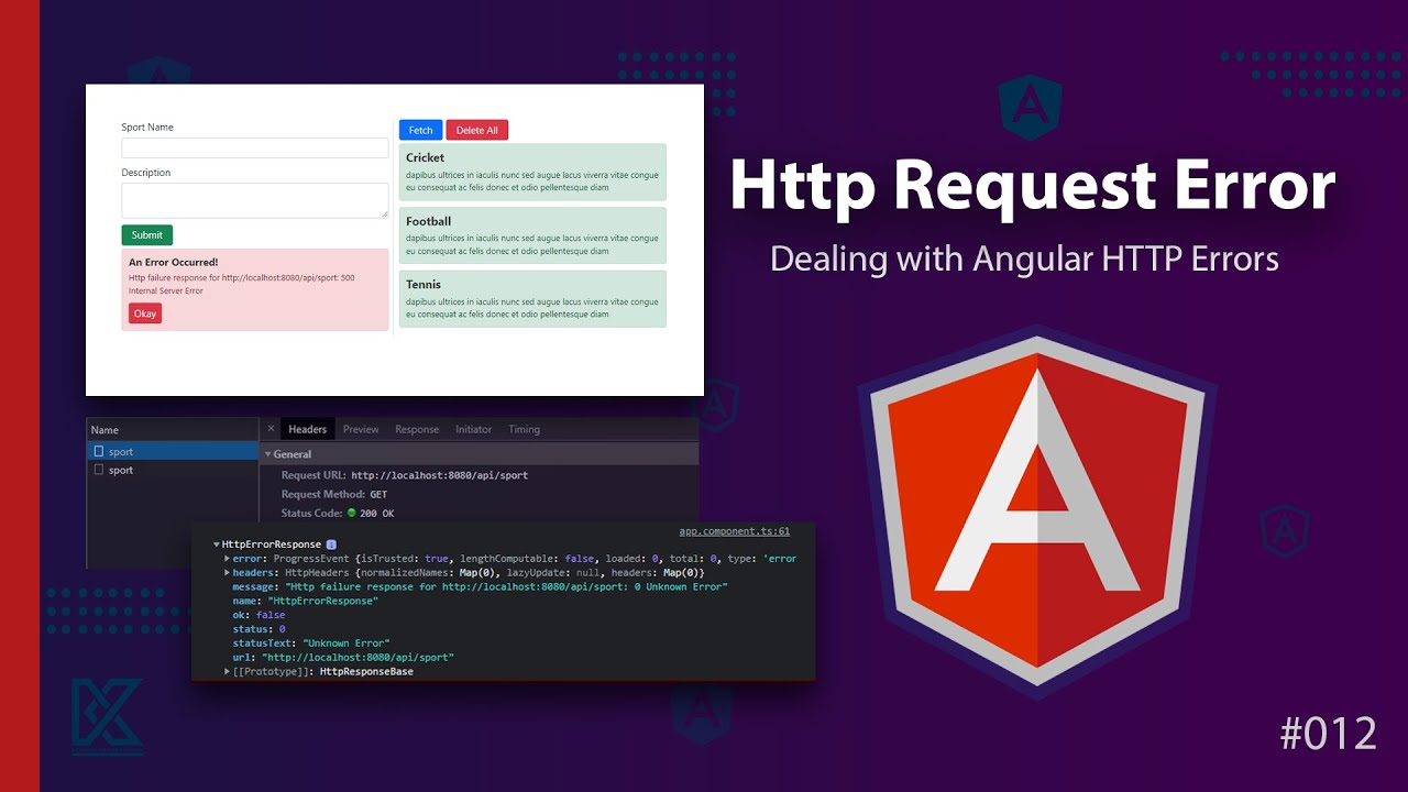 Angular HTTP Error Handling for Beginners: with Examples