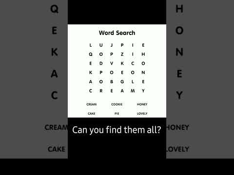 Word Search #shorts #fun #wordsearch