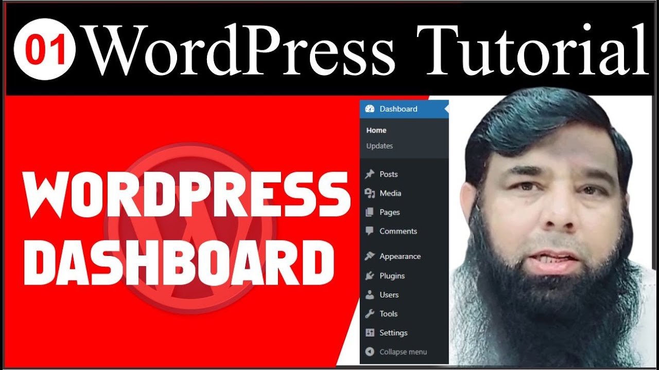 WordPress Tutorial For Beginners || WordPress Dashboard || SHAHID NAEEM.