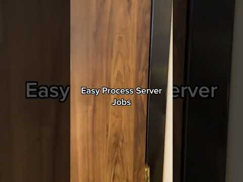 Easy Process Server Jobs #processservertraining