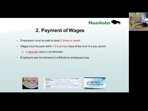 An Overview of Manitoba Employment Standards