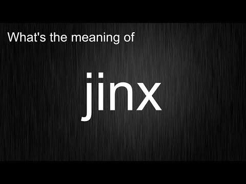 What Does "jinx" Mean? Learn the Standard Pronunciation!