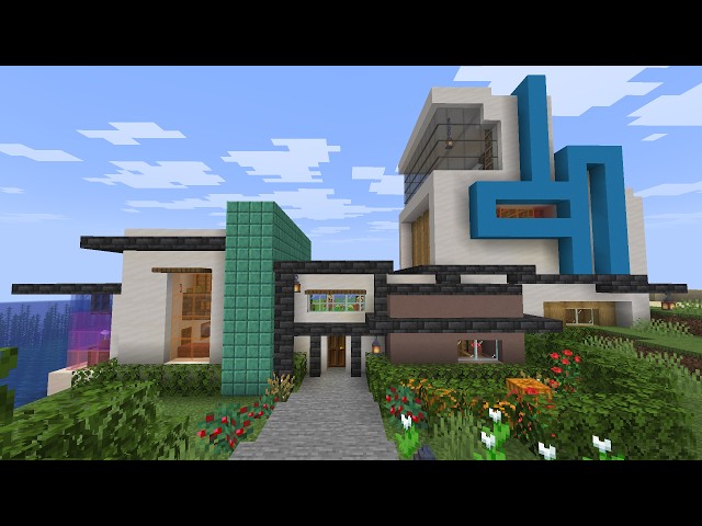 Modern House Starter Base Minecraft Map