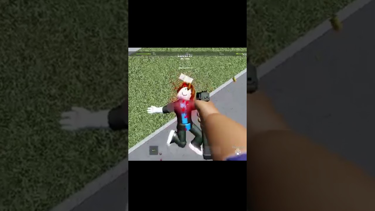 Temichael kembali menangkap lawan di sebuah blok | baku tembak jalanan (alpha) #shorts #robloxshorts