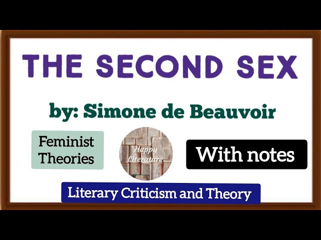 Exploring The Second Sex Simone De Beauvoirs Groundbreaking Feminist