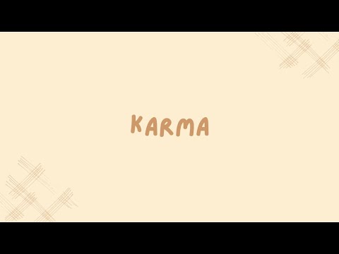 Karma meaning + example