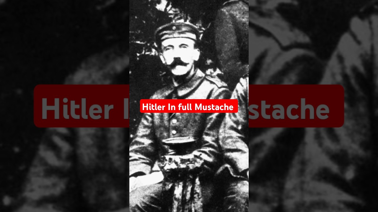 Why Hitler Changed His Mustache Style