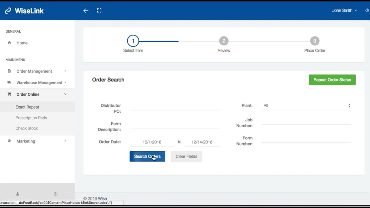 WiseLink Exact Repeat Online