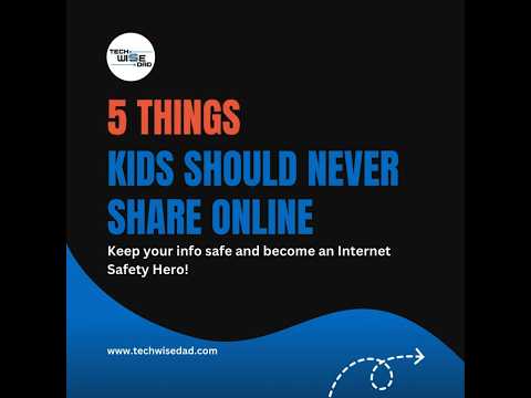 5 Things Kids Should NEVER Share Online | Internet Safety Tips for Parents & Students