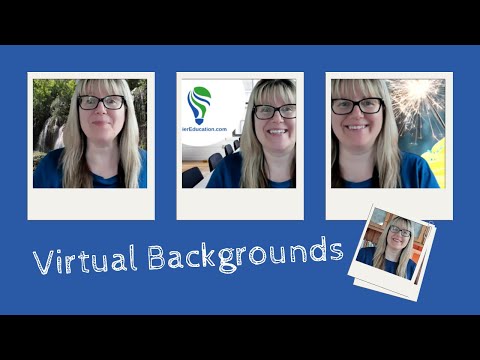 How to use Virtual Backgrounds in ZOOM