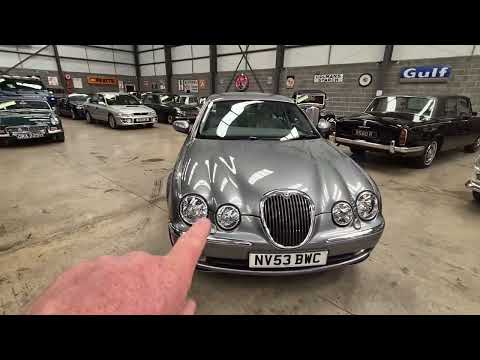 2003 JAGUAR S-TYPE V6 SE AUTO | MATHEWSONS CLASSIC CARS | AUCTION: 21, 22 & 23 MAY 2025