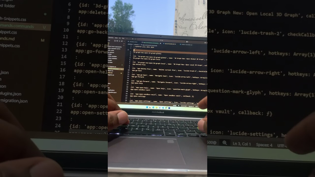 500x Vim macro🥴 #neovim #vim #vscode #cs #obsidian