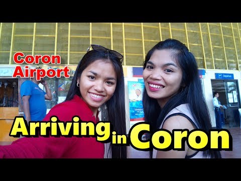 How to get to Coron from Busuanga Airport Palawan Philippines