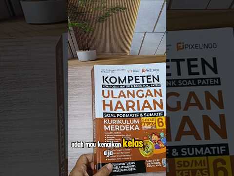 Buku Kompeten Ulangan Harian Anak SD #bukukompetenulanganharian #banksoal #bukuanak #bukusekolah
