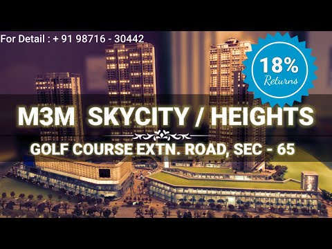 M3M Skycity in Sector 65, Gurgaon: Price, Brochure, Floor Plan, Reviews