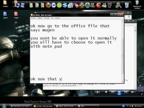 how to make mugen full screen