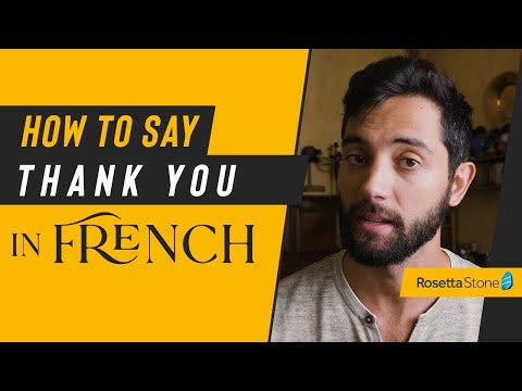 How to Say Thank You in French And How to Say Thanks A Lot With Pronunciation Tips | Rosetta Stone®