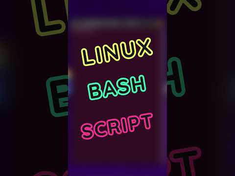 Linux Bash Script Basics