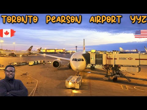 Inside Canada's LARGEST Airport (Toronto Pearson YYZ) | Terminal 1 US Departures | 2025